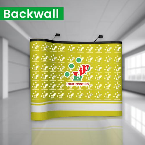 Jual Louie Printing - Cetak Sticker Dinding Backdrop Backwall Straight ...