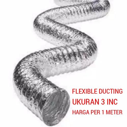 Jual Flexible Ducting 3 inc / pipa hexos, AC, Cooker hood / pipa ...