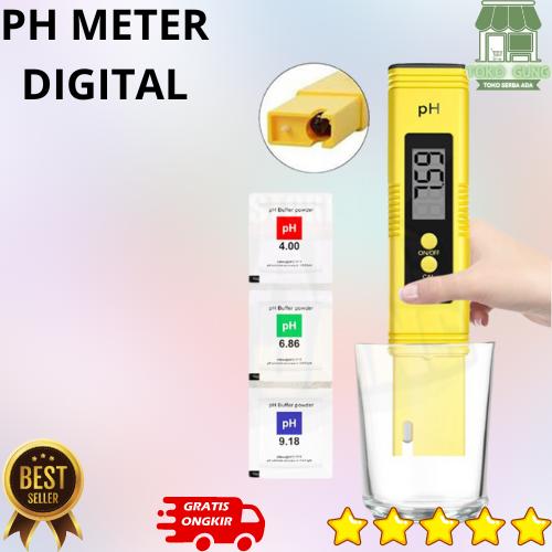 Jual PH Meter PH Digital Tester PH Ukur Alat Pengukur Keasaman Cairan ...