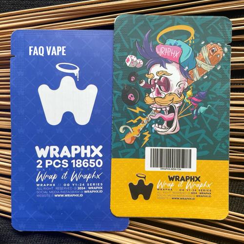 Jual Wraphx Battery Wrap 18650 .FV - Mind Controls - Jakarta Timur - FAQ VAPE | Tokopedia