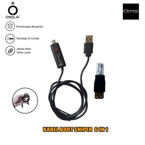 Jual MRT KEY Kable Boot Sniper Mrt Edl Uart 6 IN 1 Kabel Sniper Bomber ...