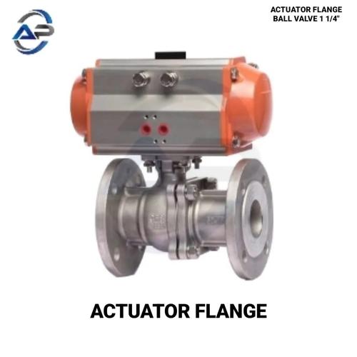 Jual Actuator Ball Valve Stainless Flange JIS 10K Single Acting 1 Inch - BALL+ACTUATOR - Jakarta ...