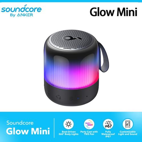 Promo Anker Soundcore Glow Mini Speaker Bluetooth LED Lampu - A3136 ...