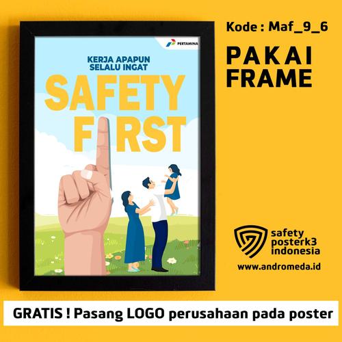 Jual Poster Slogan Safety Pertamina, Kampanye Keselamatan Kerja 9_6 ...