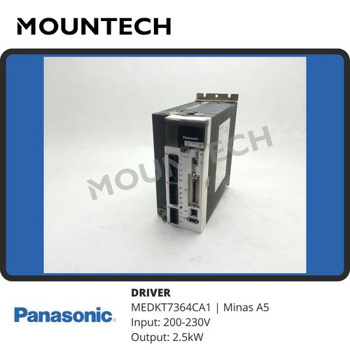 Jual PANASONIC AC SERVO DRIVER MEDKT7364CA1 | 2.5kW | Minas A5 Series - Kota Cimahi - Mountech ...