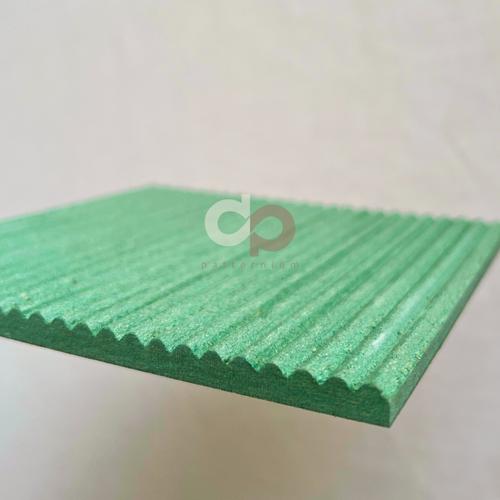 Jual Fluted Panel Cembung Tebal 6 MM Wall Panel / HMR MDF Hijau ...