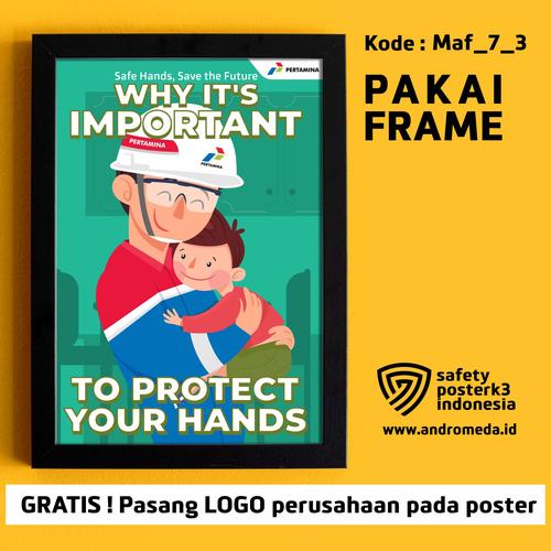 Jual Poster Slogan Safety Pertamina,Kampanye Keselamatan Tangan 7_3 ...