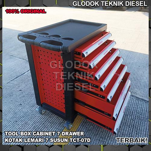 Jual Kotak Lemari Tool Box Cabinet Trolley 7 Drawer WIPRO TCT07D TCT-07D - PAZTO TCS 07 - Kota ...