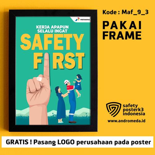Jual Poster Slogan Safety Pertamina, Kampanye Keselamatan Kerja 9_3 ...