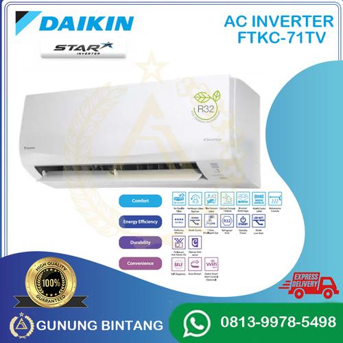 Jual DAIKIN FTKC71TVM4 AC SPLIT 3 PK STAR INVERTER - UNIT ONLY ...