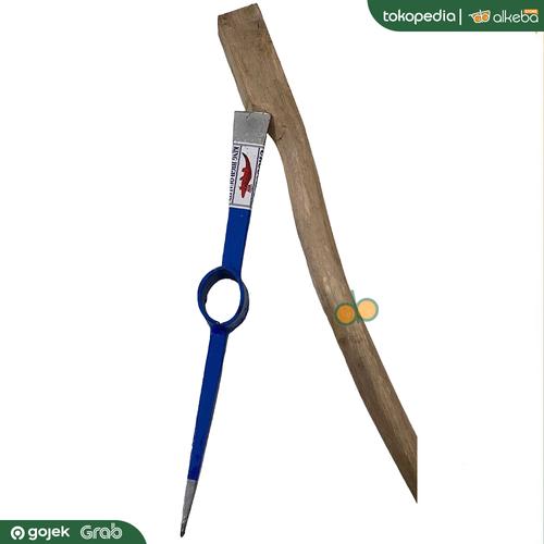 Promo Belencong tanah gagang kayu pembelah batu Ganco Gancu Merk ...