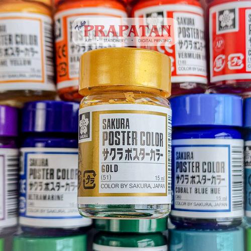 Jual Sakura Poster Color 15ml | Cat Poster - Light Orange - Jakarta ...