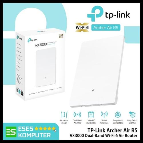 Jual Router Tp-Link Archer Air R5 Ax3000 Dual-Band Wi-Fi 6 Air Router ...
