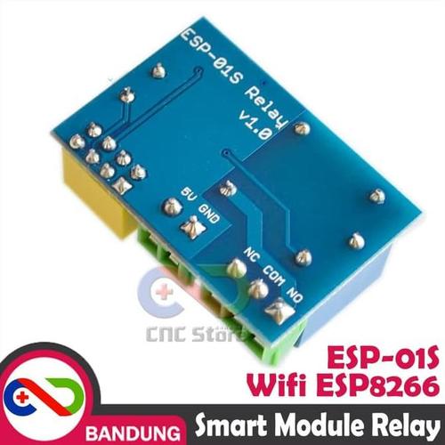 Jual SMART MODULE RELAY WIFI ESP8266 ESP-01S WIFI RELAY MODULE 5V IOT - Jakarta Barat ...