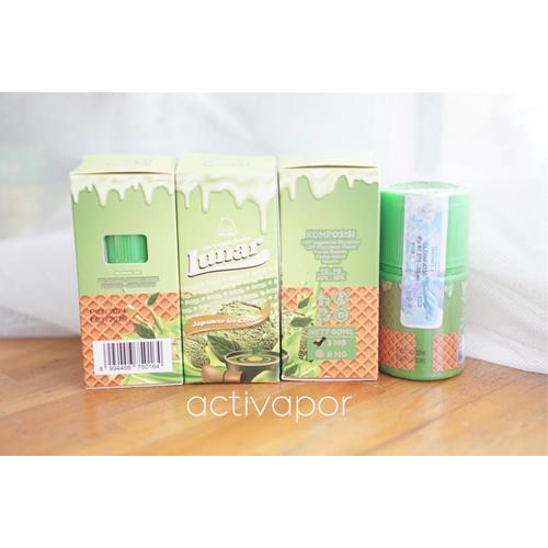 Jual Lunar Ice Cream V4 Japanese Ice 3mg 60ml Liquid Vape Matcha ...