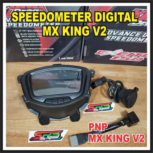 Jual Spidometer Yamaha Mx King Speedometer Speedo Digital V2 LED 2019-2023 Original King Drag ...