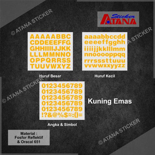 Jual Sticker Cutting Scotlite Angka + Simbol Untuk Menulis Sesuai ...