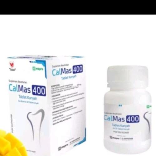 Jual Calmas 400mg tablet hisap Vitamin Tulang dan Gigi Tinggi Badan ...