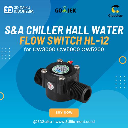 Jual S&A Chiller Hall Water Flow Switch HL-12 for CW3000 CW5000 CW5200 ...