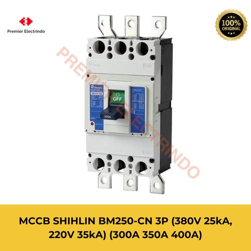 Jual MCCB SHIHLIN BM250-CN 3P (380V 25kA, 220V 35kA) (300A 350A 400A) - 400A - Jakarta Pusat ...