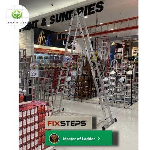 Jual Fixstep Krisbow Tangga Lipat Aluminium 6.57 Mtr - Kota Surabaya ...