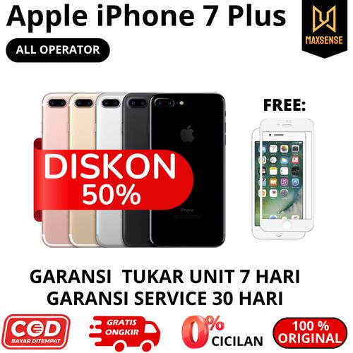 Jual iBox | iPhone 7 Plus 32GB Second Fullset Red Rose Gold Black ...