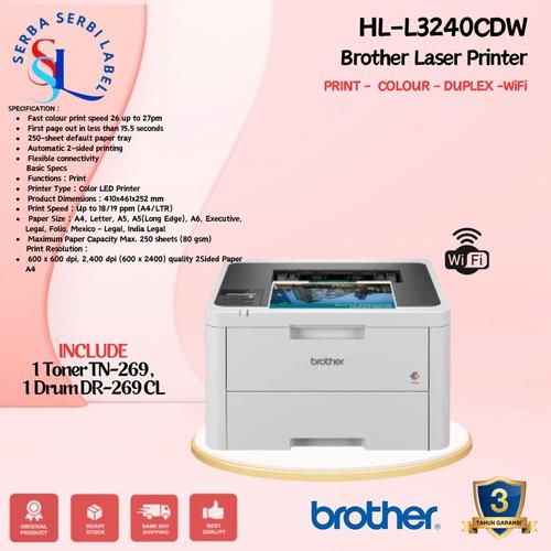 Jual BROTHER HL-L3240CDW Laser Colour Printer HL- L3240CDW Garansi Resmi - Jakarta Pusat ...