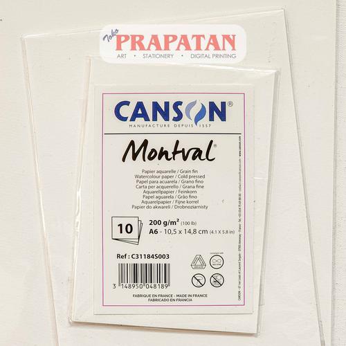 Jual Canson Montval Watercolor Paper 200gsm | Kertas Cat Air - Jakarta ...