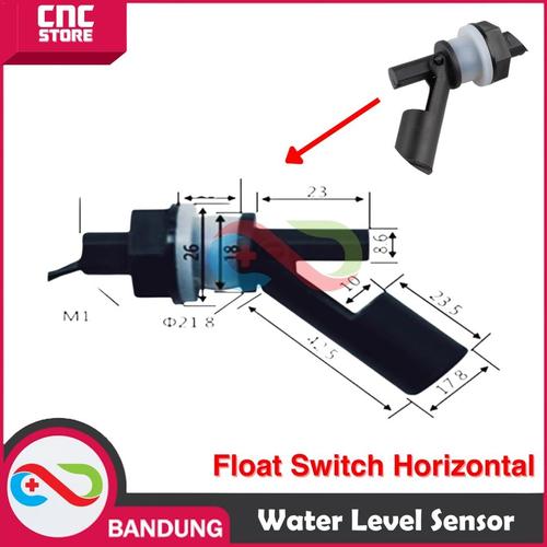 Jual SENSOR LEVEL AIR WATER LEVEL FLOAT SAKLAR PELAMPUNG AIR HORIZONTAL ...
