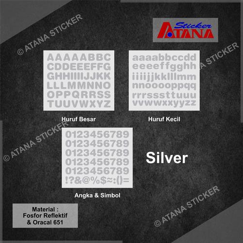 Jual Sticker Cutting Scotlite Angka + Simbol Untuk Menulis Sesuai ...