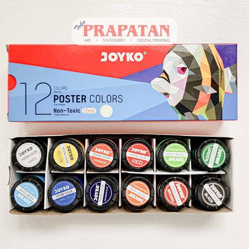 Jual Joyko Poster Color Set 12x20ml | Cat Poster Set - Jakarta Timur ...