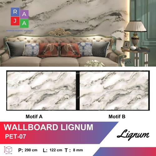 Jual Wallboard Marble PVC Wall Panel Marmer Glossy Kaca Dinding Lignum ...