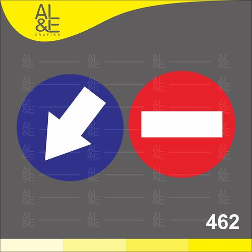 Jual 462 - Stiker Tanda Panah dan Rambu Perboden (Dilarang Masuk ...