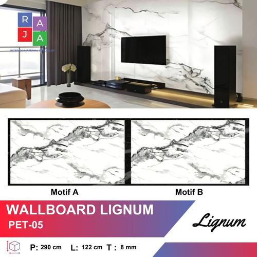 Jual Wallboard Marble PVC Wall Panel Marmer Glossy Kaca Dinding Lignum ...