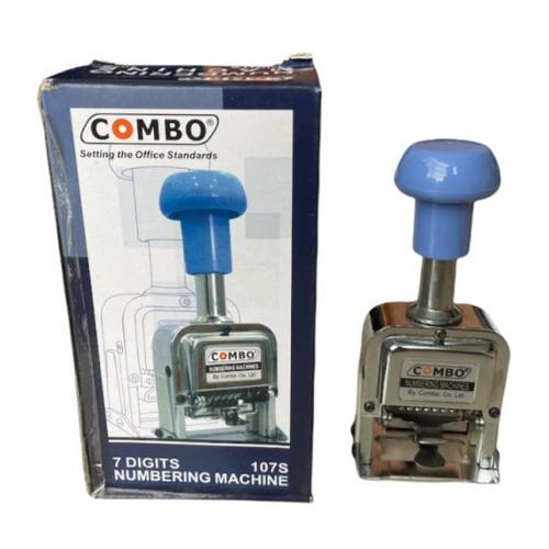 Jual Nomerator Stempel Angka Otomatis 6 dan 7 Digit Combo Numbering ...