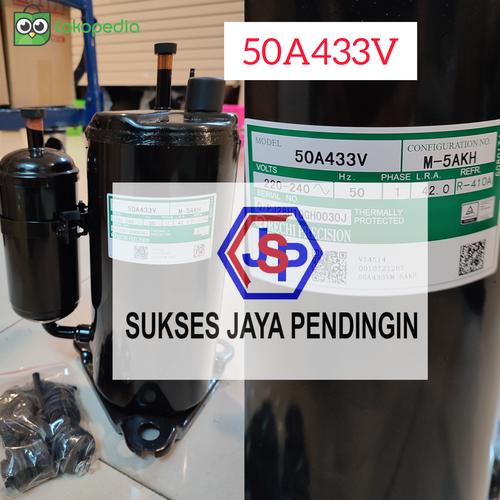 Jual Compressor Rechi 50A433V R410a / Kompresor 50A433V Original Rechi ...