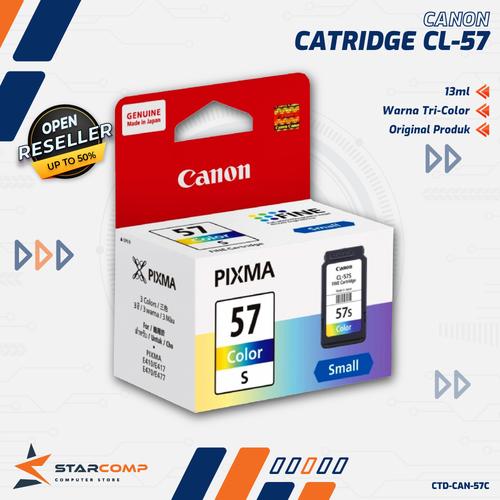 Jual Catridge Tinta Printer Canon CL 57 Warna/Color Original - Kab ...
