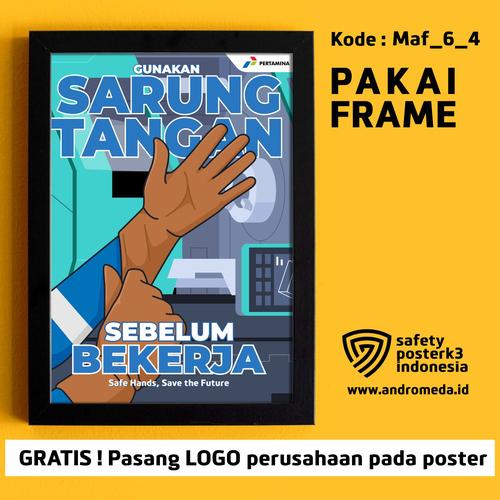 Jual Poster Slogan Safety Pertamina,Kampanye Keselamatan Tangan 6_4 ...