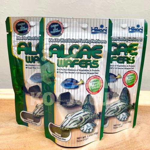 Jual Hikari ALGAE WAFERS / WAFER Pakan Ikan Pemakan Alga - 40 gr - Kab ...