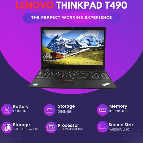 Jual Laptop Lenovo Thinkpad T490 T490S Core i7 Gen 8th Ram 16 GB Murah ...