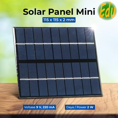 Promo Panel Surya / Solar Cell 9V 2W DIY Generator Mini Tenaga Matahari ...