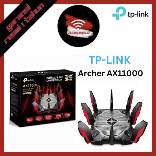 Jual Tp-Link Archer AX11000 Next-Gen Tri-Band Wifi 6 Gaming Router ...