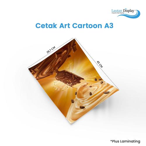 Jual Cetak paper untuk Akrilik, Kartu Ucapan ukuran A3 - Art Paper A5 ...