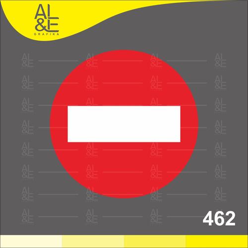 Jual 462 - Stiker Tanda Panah dan Rambu Perboden (Dilarang Masuk ...