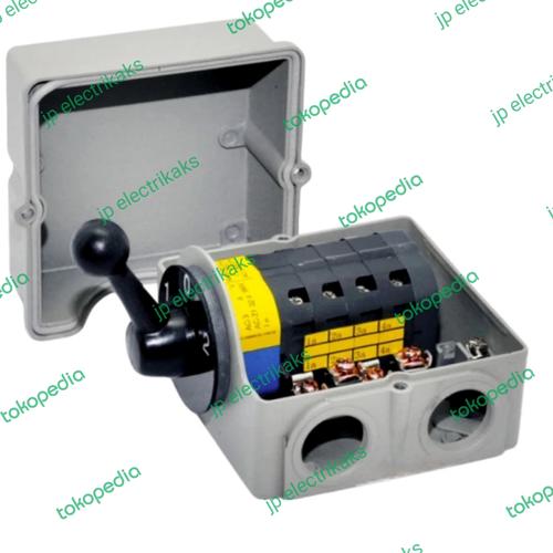 Jual Change Over Switch 4P 32A COS Ohm Saklar Gengset 32A + Box ...