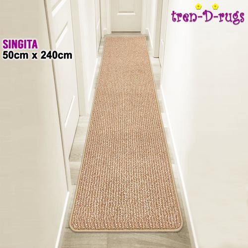 Promo Tren-D-rugs Keset kaki polos salur stripe garis alas kamar anti ...