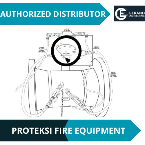 Jual FLOW METER FIRE PUMP K-3000-8 inch GERAND FM Approved Flanged ...