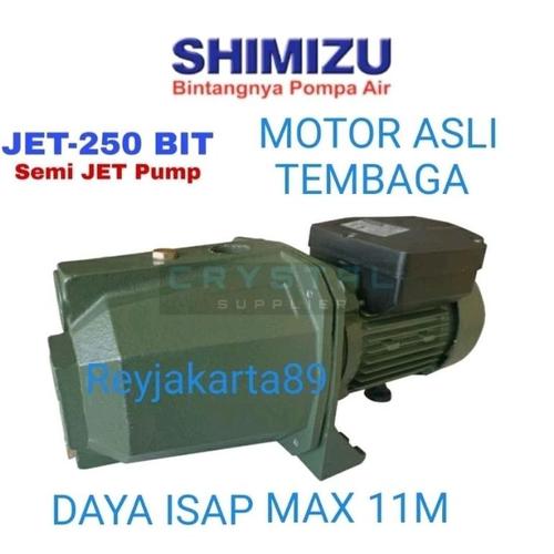 Jual Shimizu Pompa Air Semi Jet Pump 250 Bit - 308 Bit - 250 jet, Pakimg plastik - Jakarta Barat ...