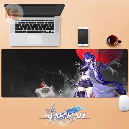 Jual Acheron Mousepad 80x30cm Honkai Star Rail Anti Slip Gaming Mouse ...