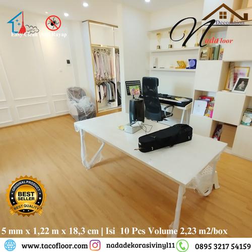 Jual lantai spc flooring tebal 5 mm anti rayap plus foam - Jakarta ...